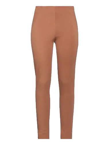 Max & Moi High Waisted Slim-leg Pants - Brown