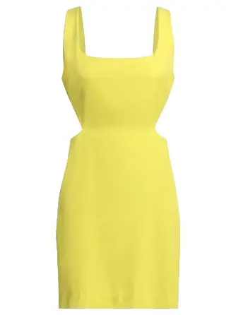 P.a.r.o.s.h Mini Bodycon Dress - Yellow