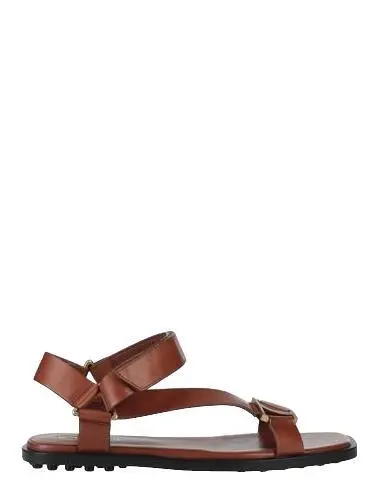 TOD'S Sandals In Leather - Brown