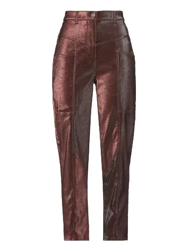 CIRCUS HOTEL Straight Leg Pants - Brown