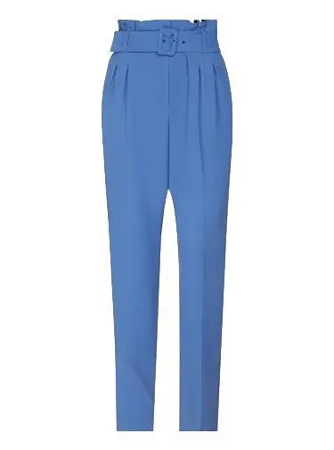 Emporio Armani Tapered Crepe Pants - Blue
