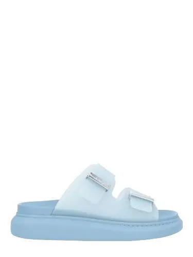 Alexander McQueen Sky Plastic Sandals - Blue