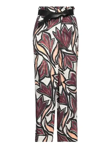 FERRAGAMO Printed Wide Leg Pants - Purple