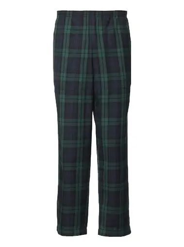 HANDPICKED Tartan Patterned Pants - Green