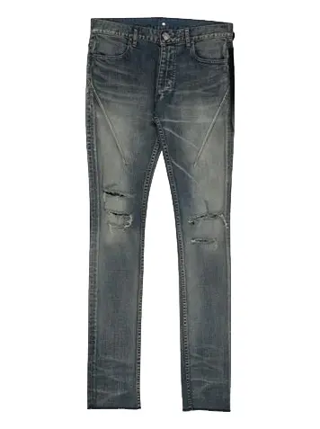 SEIGEKI Jeans Cotton Polyurethane - Blue