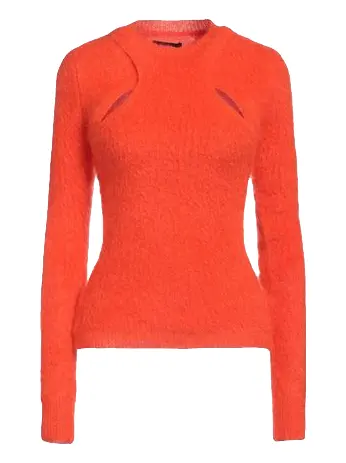 Isabel Marant Sweater In Mohair, Wool, And Polyamide Blend - Orange