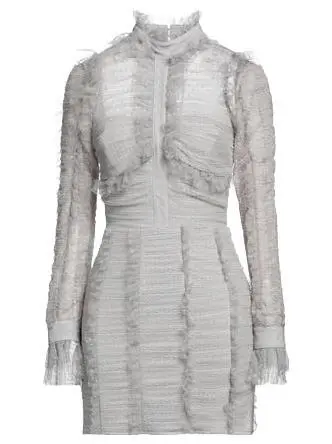 Elisabetta Franchi Polyester Mini Dress - Grey