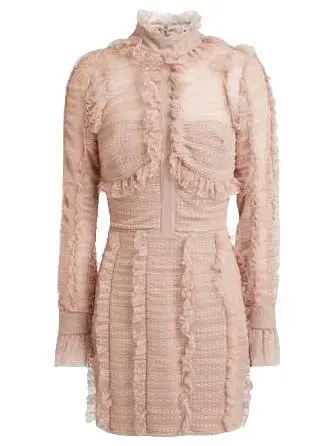 Elisabetta Franchi Polyester Mini Dress - Pink