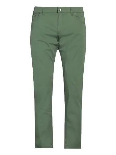 Dolce & Gabbana Tapered Slim Fit Twill Pants - Green