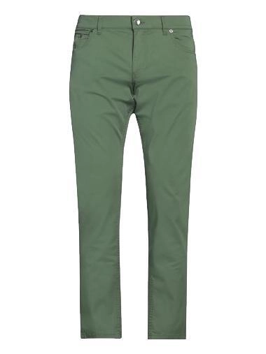 Dolce & Gabbana Tapered Slim Fit Twill Pants - Green