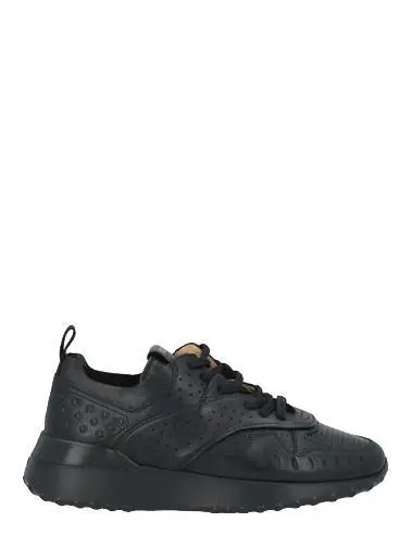 TOD'S Soft Leather Sneakers - Black