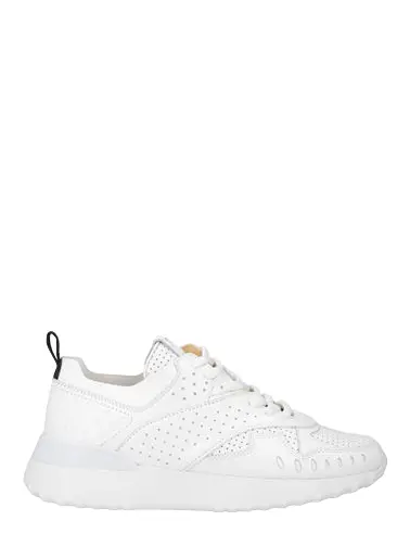 TOD'S Leather Low-top Sneakers - White