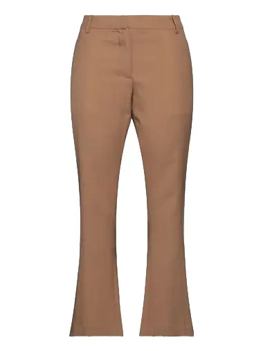 Marni Virgin Wool Bootcut Trousers - Beige
