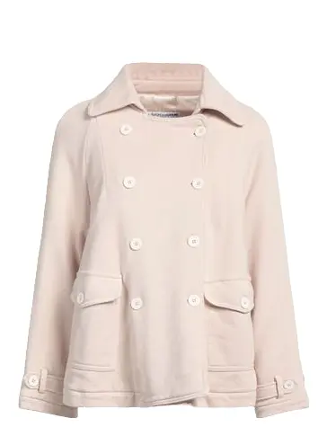 European Culture Double-breasted Jacket - Pink