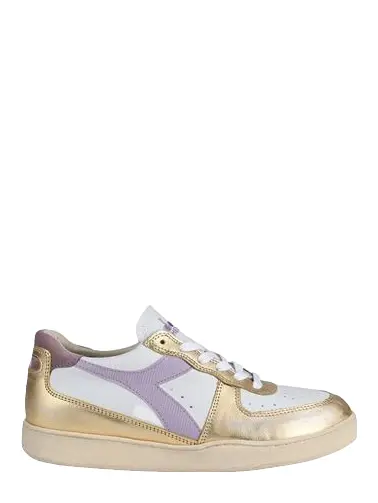 DIADORA HERITAGE Mi Basket Low Metallic Dirty Sneakers - Gold