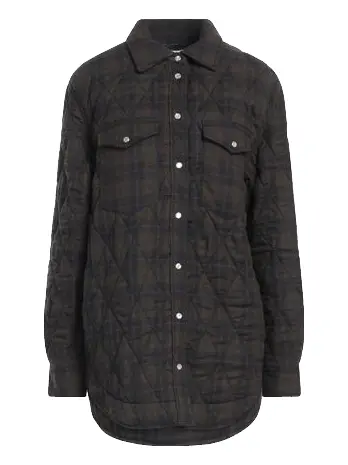 MARANT ETOILE Tartan Overshirt - Brown