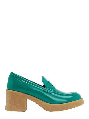8 BY YOOX Patent Leather Penny Loafers - Green
