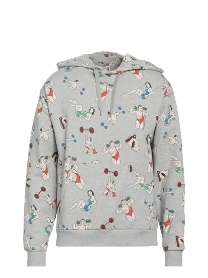 Moschino Sweatshirt Size Cotton, Elastane - Light Grey
