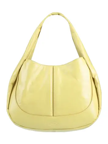 TOD'S Leather Hobo Bag - Yellow
