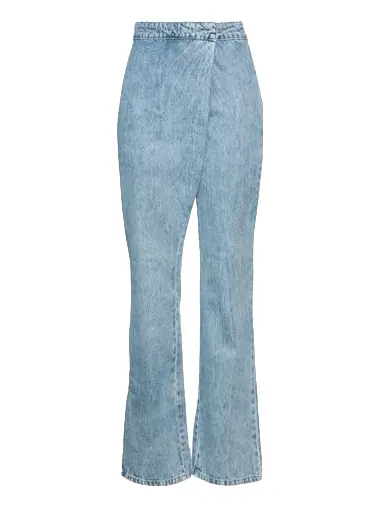 MVP WARDROBE Cotton Boot-cut Jeans - Blue