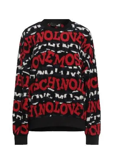 Moschino Graphic Print Sweatshirt - Black
