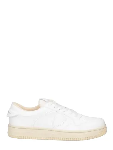 ACBC X PHILIPPE MODEL Soft Leather Sneakers - White