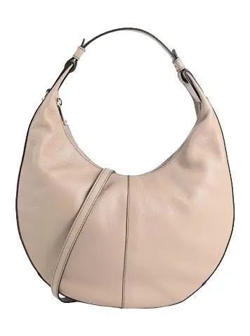 Furla Taupe Calfskin Handbag - Grey