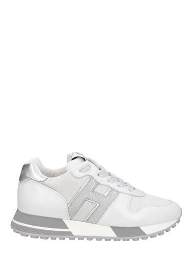 Hogan Textile Fibers, Soft Leather Sneakers - Grey