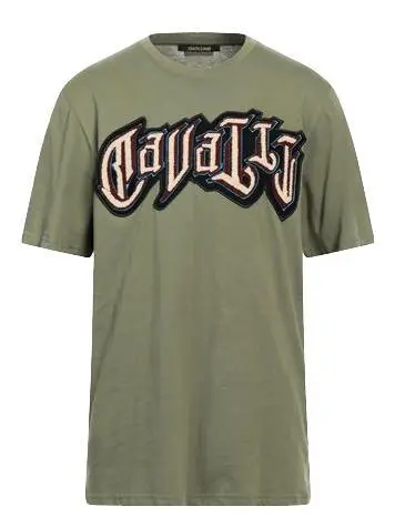 Roberto Cavalli T-shirt Size Cotton - Green