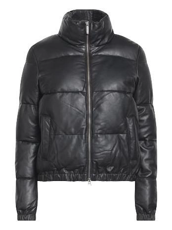 BOMBOOGIE Puffer Size Lambskin - Black