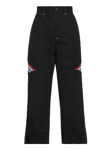INCOTEX RED X FACETASM Wide Leg Pants - Black