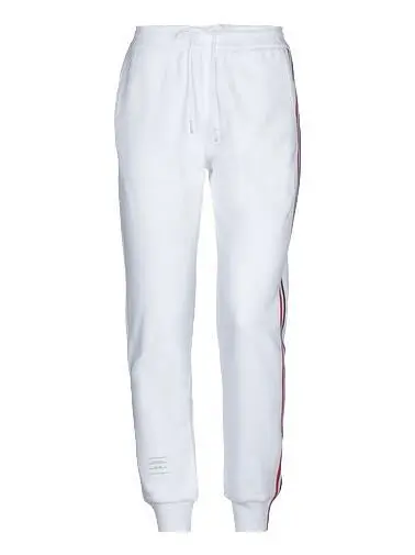 Thom Browne Pants Size Cotton, Elastane - White