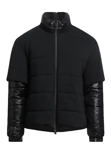 44 LABEL GROUP Polyamide And Cotton Puffer Jacket - Black