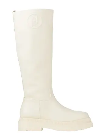 Liu Jo Leather Chunky Boots - White