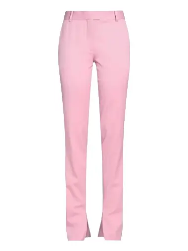 Attico Taffeta Wide Leg Pants - Pink