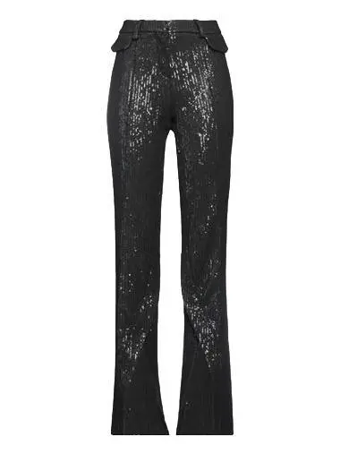 THE MANNEI Flared Trousers - Black