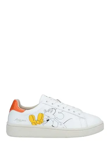 MOACONCEPT Low-top Leather Sneakers - White
