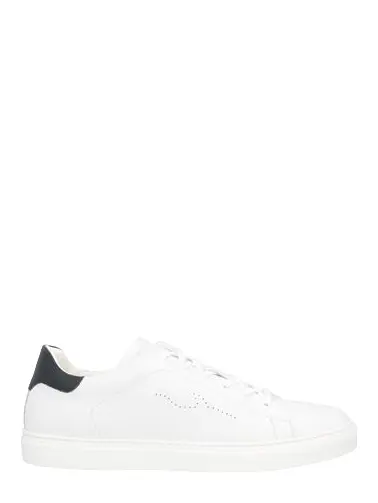 Paul & Shark Leather Sneakers - White