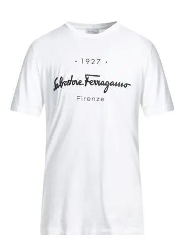 FERRAGAMO T-shirt Size Cotton - White