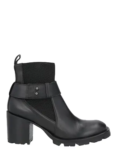 IXOS Ankle Boots In Leather - Black