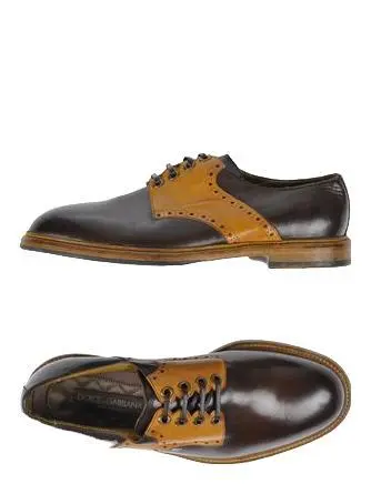 Dolce & Gabbana Lace-up Derby Shoes - Brown
