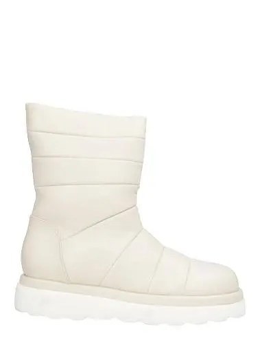 IXOS Leather Ankle Boots - White