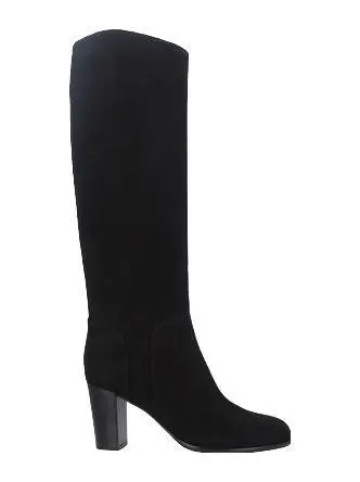 SERGIO ROSSI Leather Boots - Black