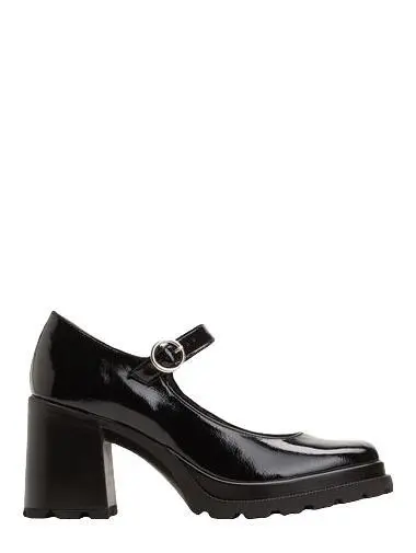 8 BY YOOX Patent Leather Mary Jane Pumps - Black