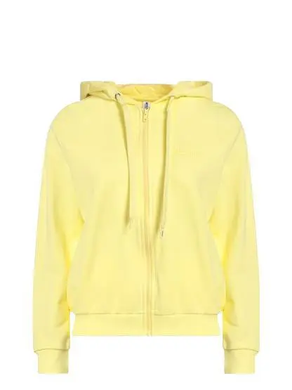 Moschino Hooded Sweatshirt With Logo - Yellow