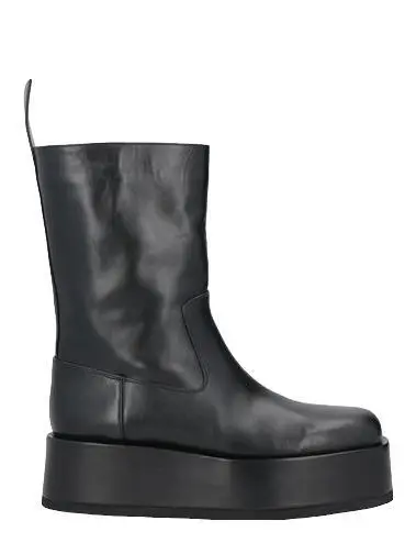 GIA / RHW Ankle Boots In Leather - Black