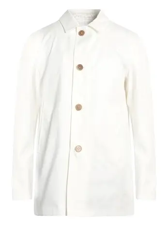 Herno Overcoat Trench Coat - White