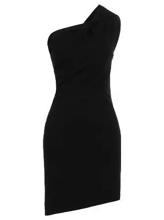 Givenchy Mini One-shoulder Dress - Black