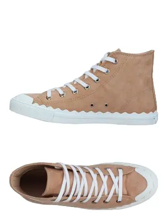 Chloé High-top Sneakers - Beige