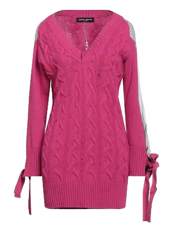 FRANKIE MORELLO Knitted Bodycon Mini Dress - Pink